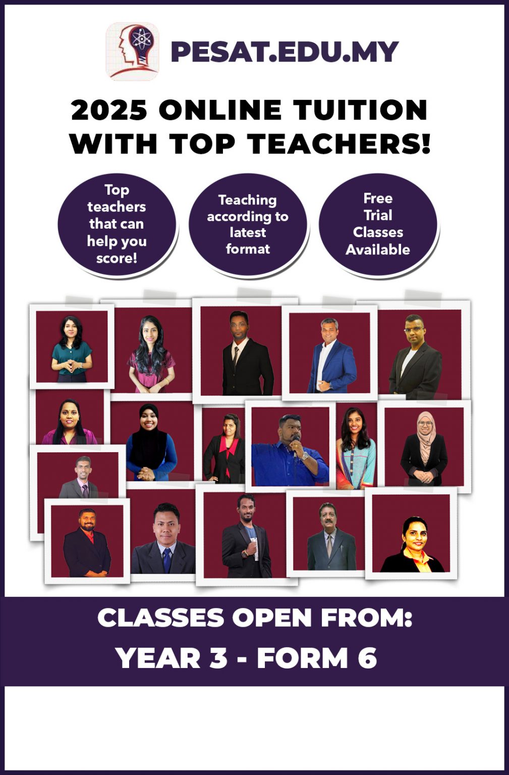 Best Online Tuition for Year 3 to Form 6 (SPM & STPM)